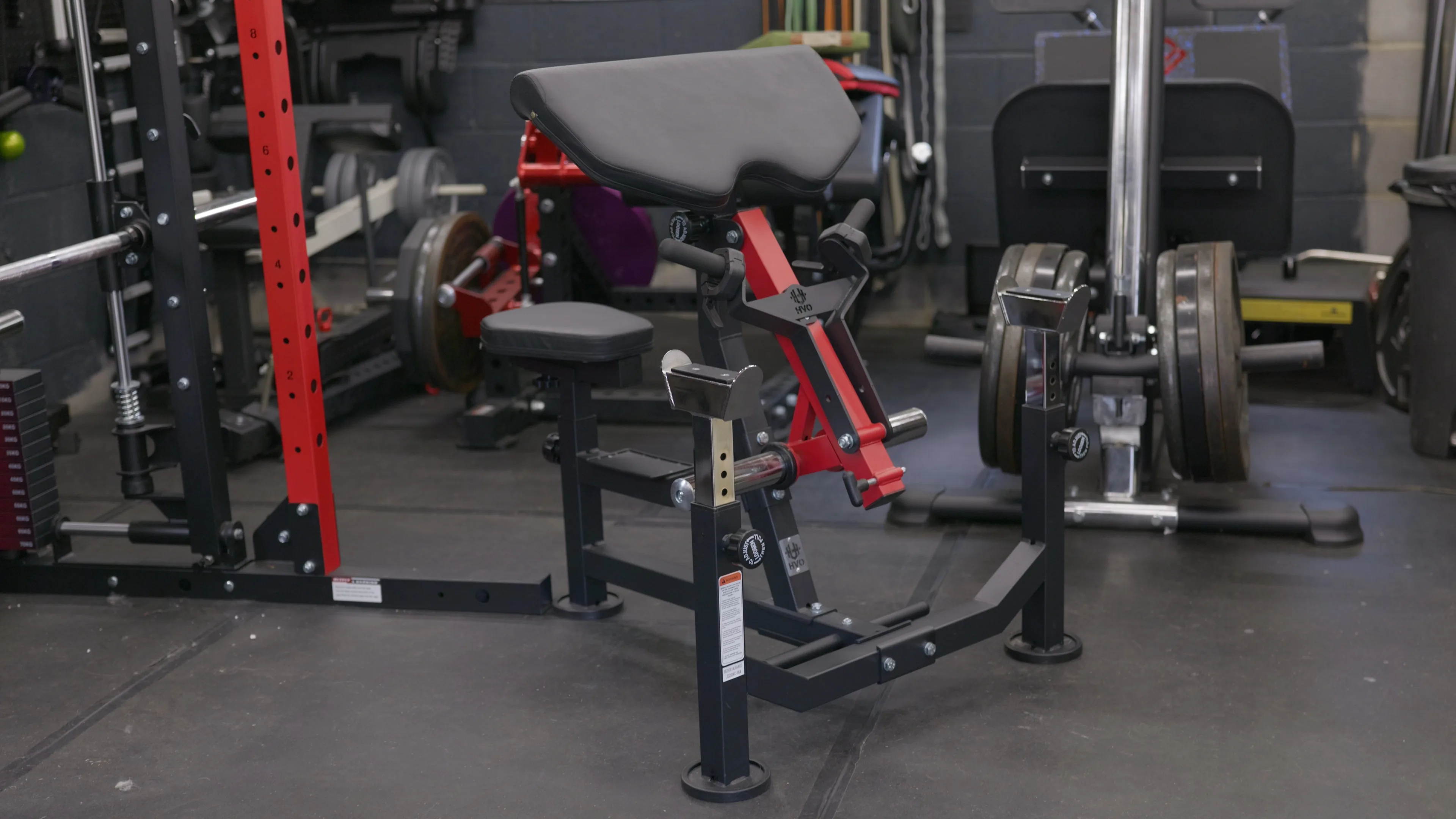HVO Bicep Preacher Curl Machine Review — The Iron Clinic